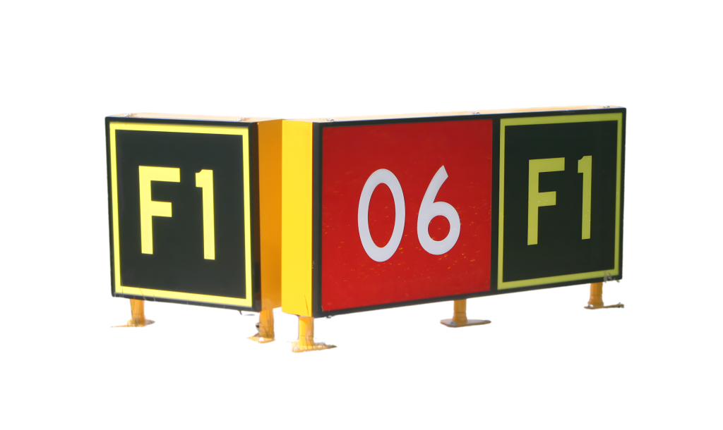 LED Internal Edge Illuminated Taxiway Guidance Signs (TGS) - Airfield ...