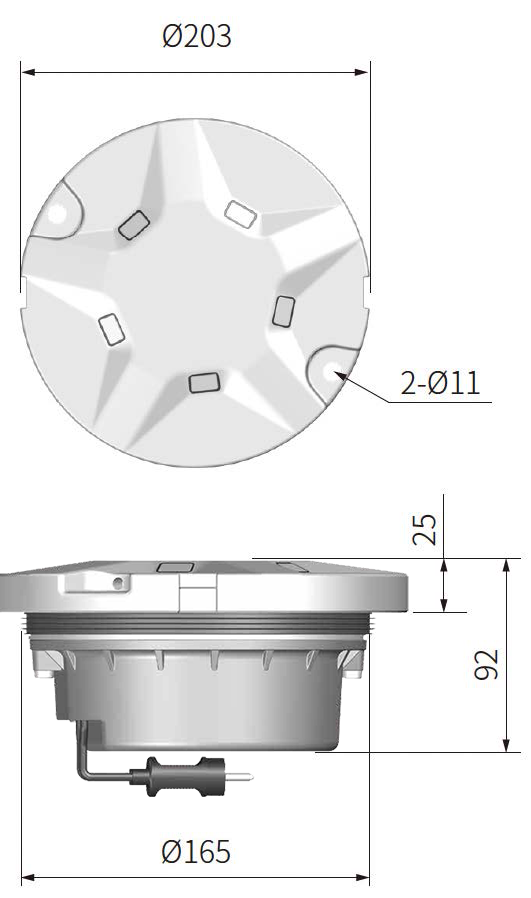 8" LED Apron Aircraft Stand Manoeuvring Guidance Lights (IEO Series ...